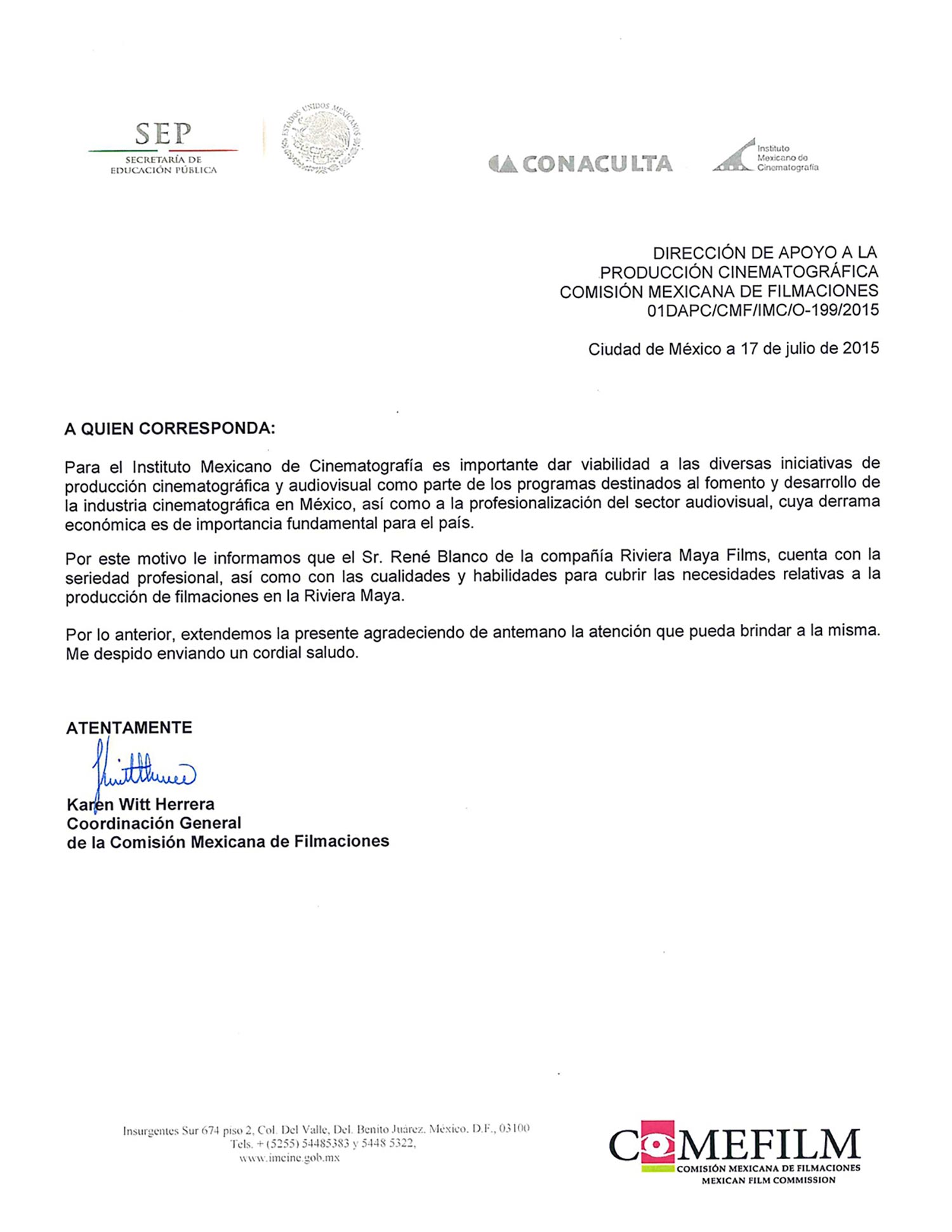 Rene Blanco Fixer – Slogan de René Blanco Fixer